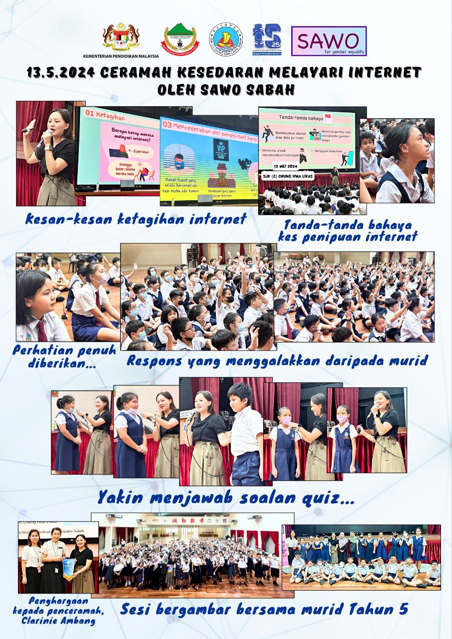 Ceramah Kesedaran Melayari Internet oleh Sawo Sabah - Pejabat ...
